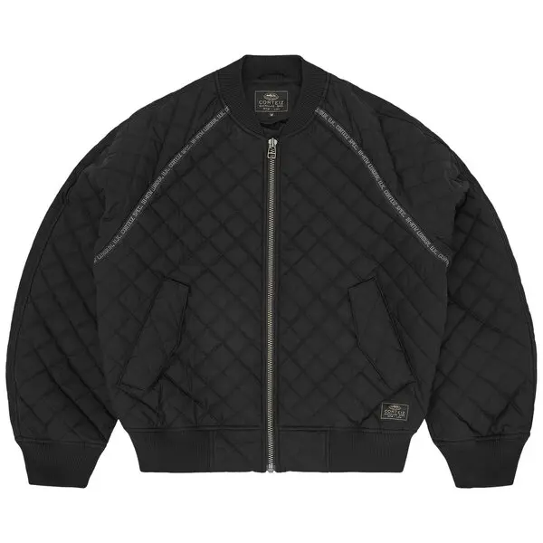 CORTEIZ Quilted Bomber Jacket