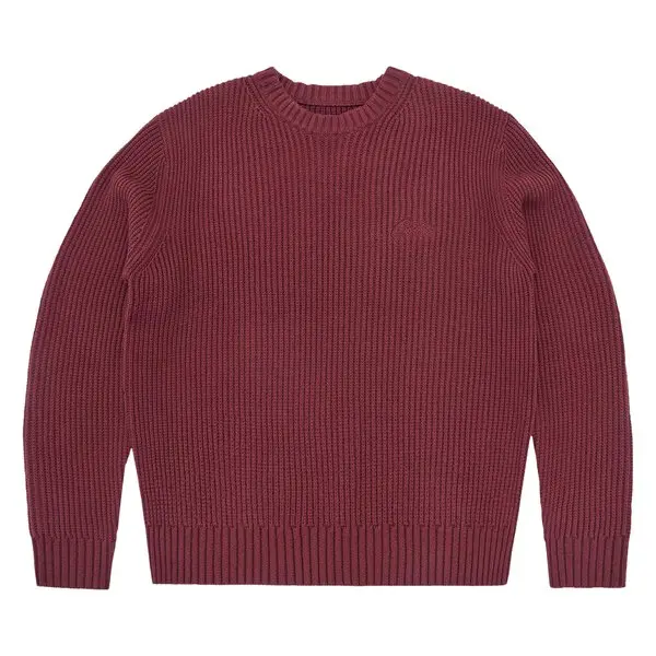 CORTEIZ Crochet Applique Knit Crewneck