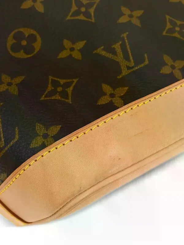 LOUIS VUITTON 2001 Alma Monogram Canvas Tote Bag - Brown