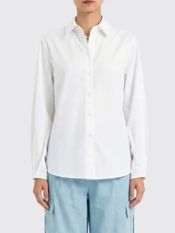 TWINSET Classic Cotton Shirt With French Collar