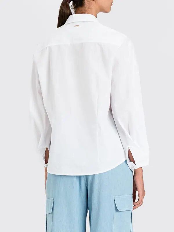 TWINSET Classic Cotton Shirt With French Collar