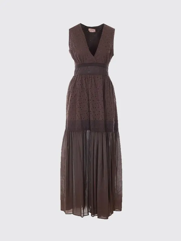 TWINSET Maxi Dress - Brown
