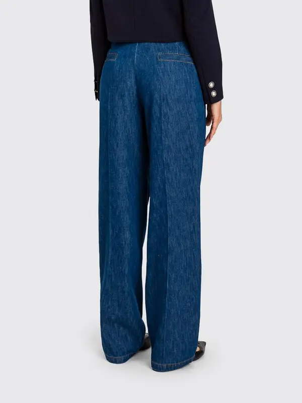 TWINSET Wide-leg Cotton Jeans