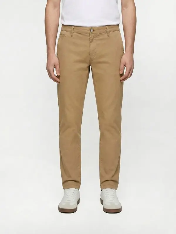 Jacob Cohen Stretch Cotton Chino Trousers - Beige
