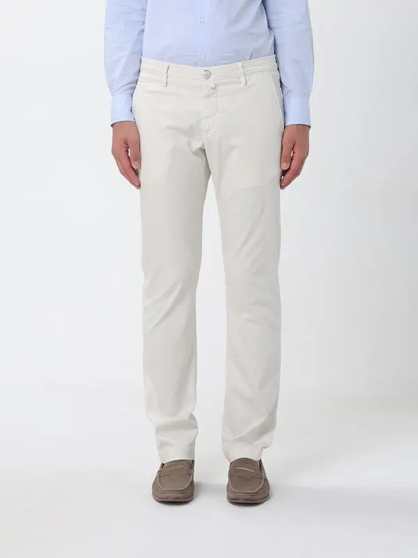 Jacob Cohen Stretch Cotton Chino Trousers - White