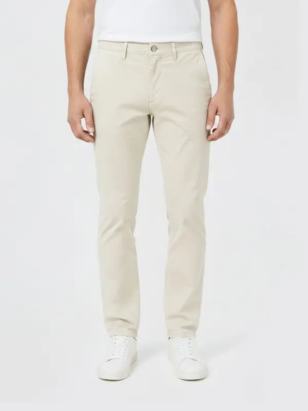 Jacob Cohen Slim Fit Stretch Cotton Blend Chino Trousers - White