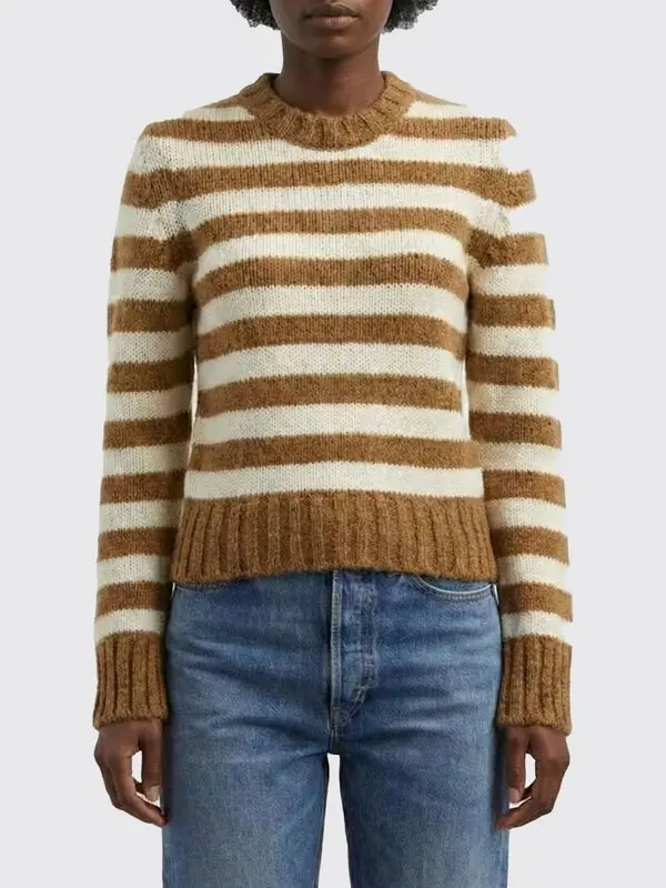 A.p.c. Striped Crew Neck Sweater