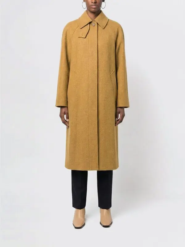 A.p.c. Wool Pocket Coat - Beige