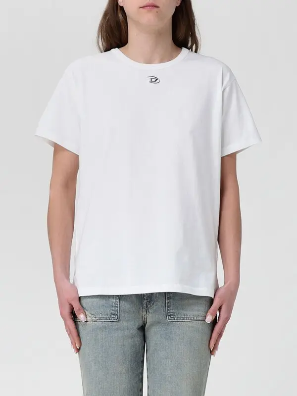 DIESEL® Embroidered Logo T-shirt - White