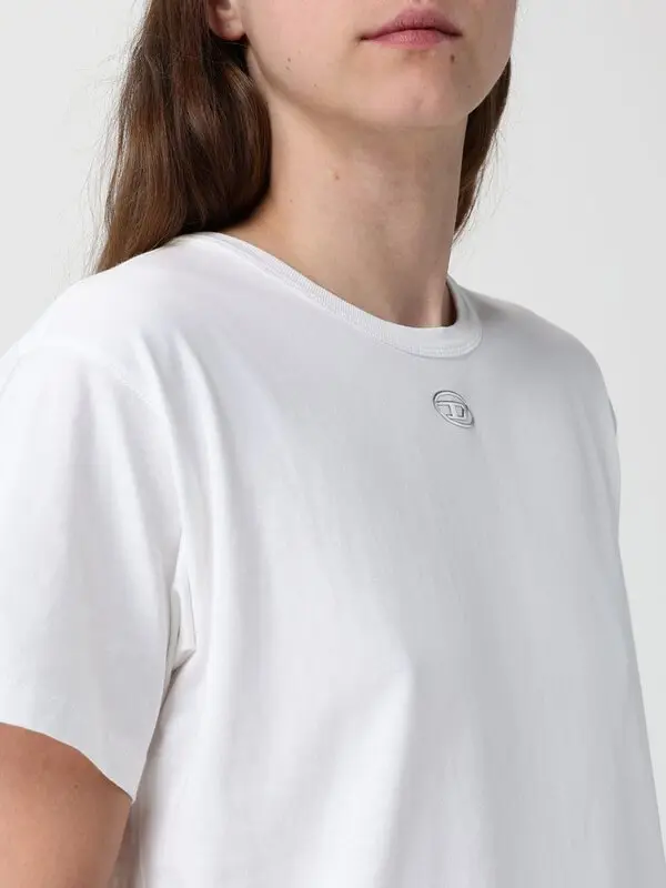 DIESEL® Embroidered Logo T-shirt - White