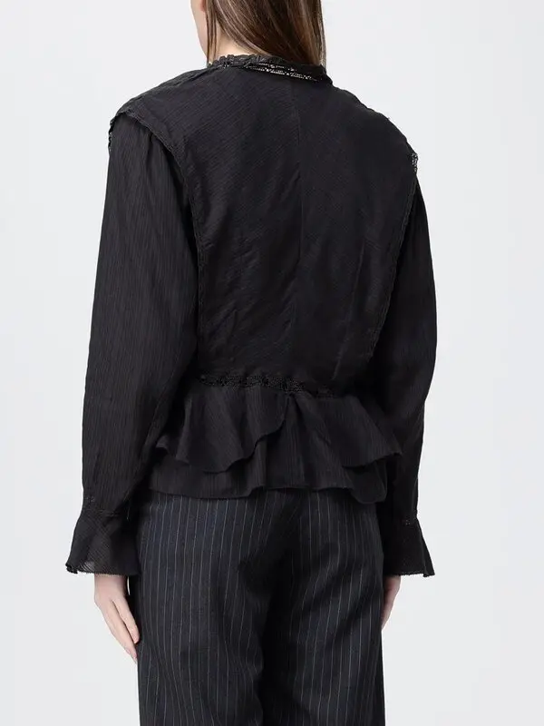 Isabel Marant Étoile Ruffled Lace-trimmed Blouse
