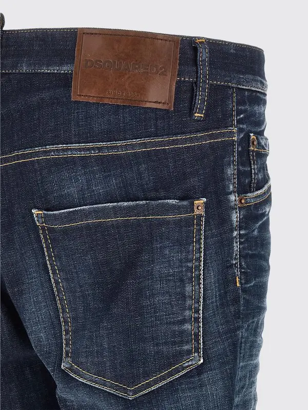 Dsquared2 Skater Skinny Fit Stretch Denim Jeans