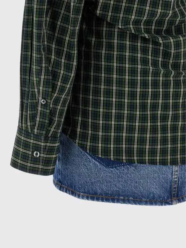 Alexander Wang Cotton And Denim Chemisier Dress