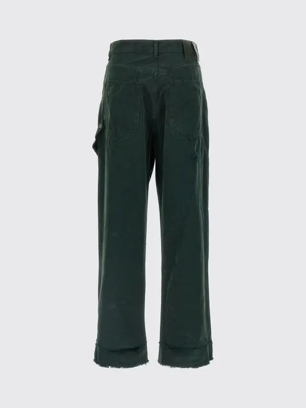 DARKPARK Cotton Wide-leg Trousers