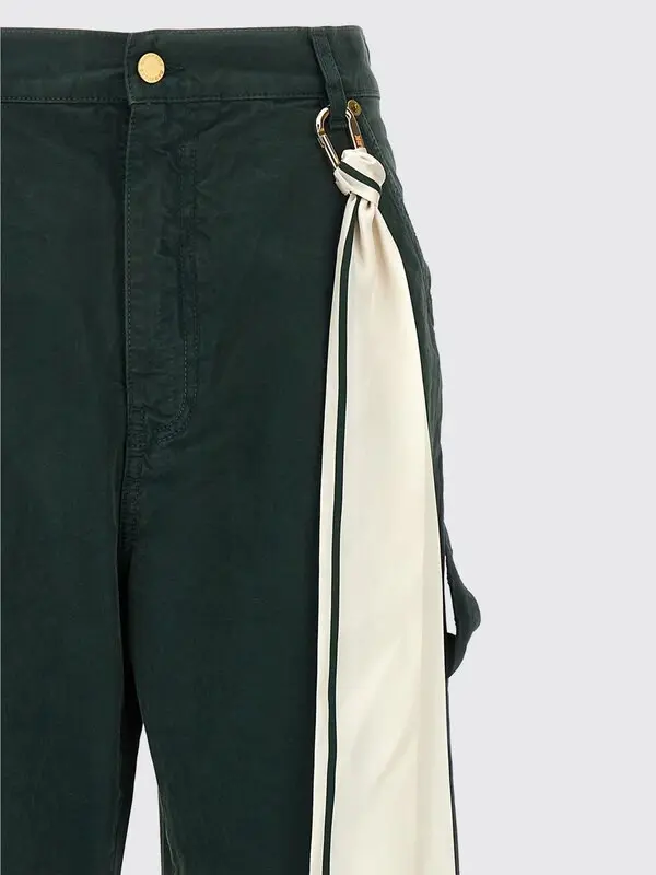 DARKPARK Cotton Wide-leg Trousers