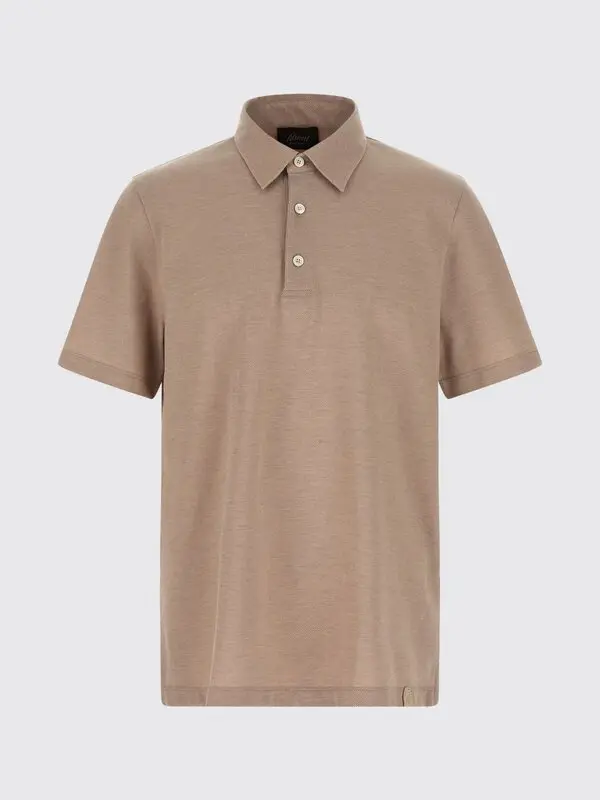 Brioni Basic Cotton Polo Shirt