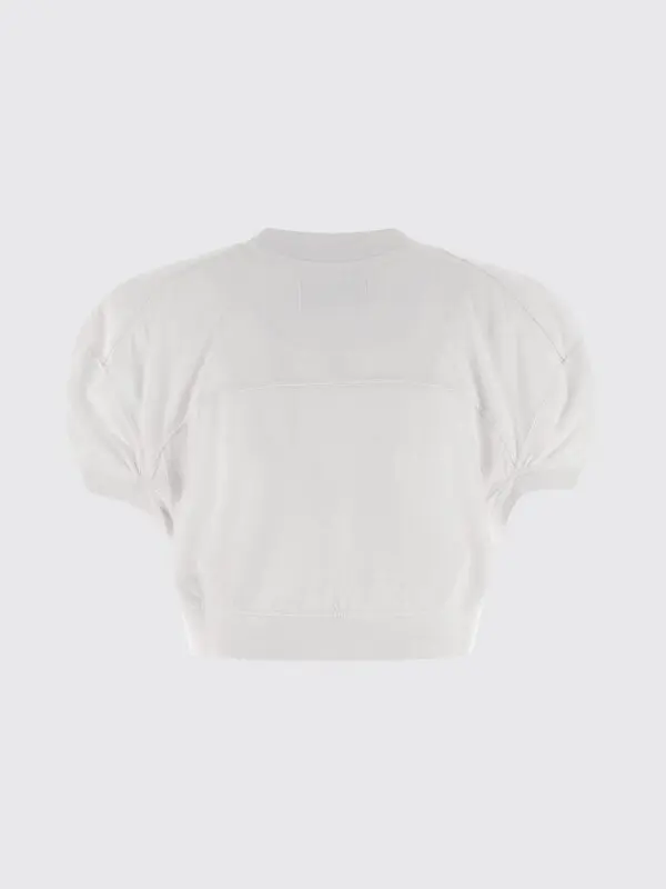 VIVIENNE WESTWOOD Cropped T-shirt With Embellished Logo
