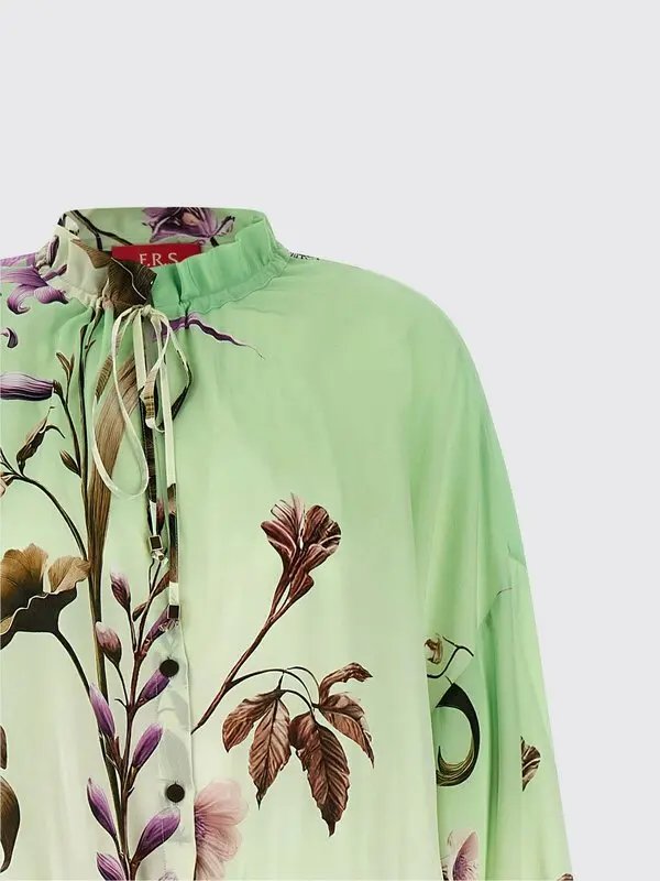 F.R.S FOR RESTLESS SLEEPERS Printed Silk Midi Dress