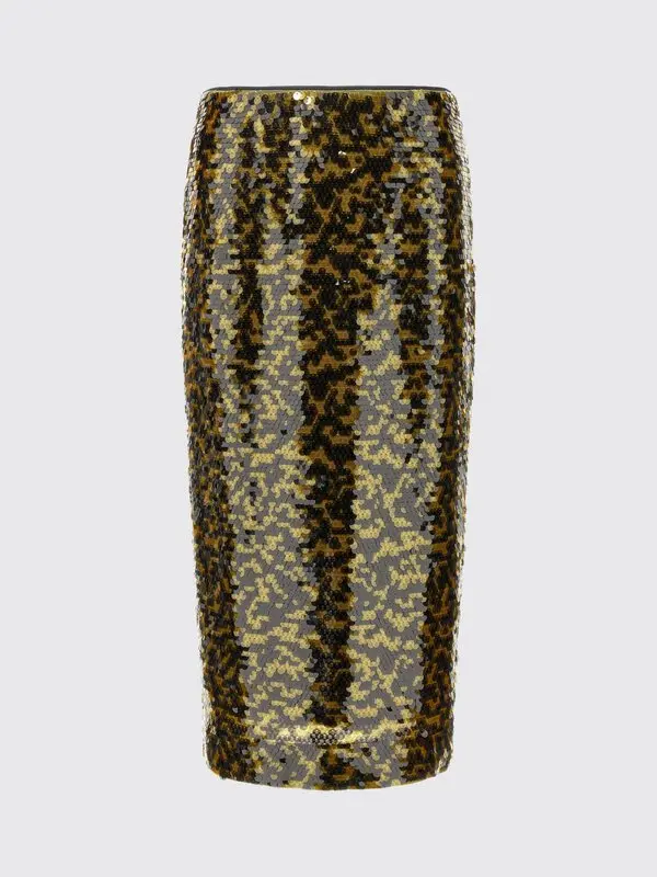 Staud Sequin Skirt - Yellow