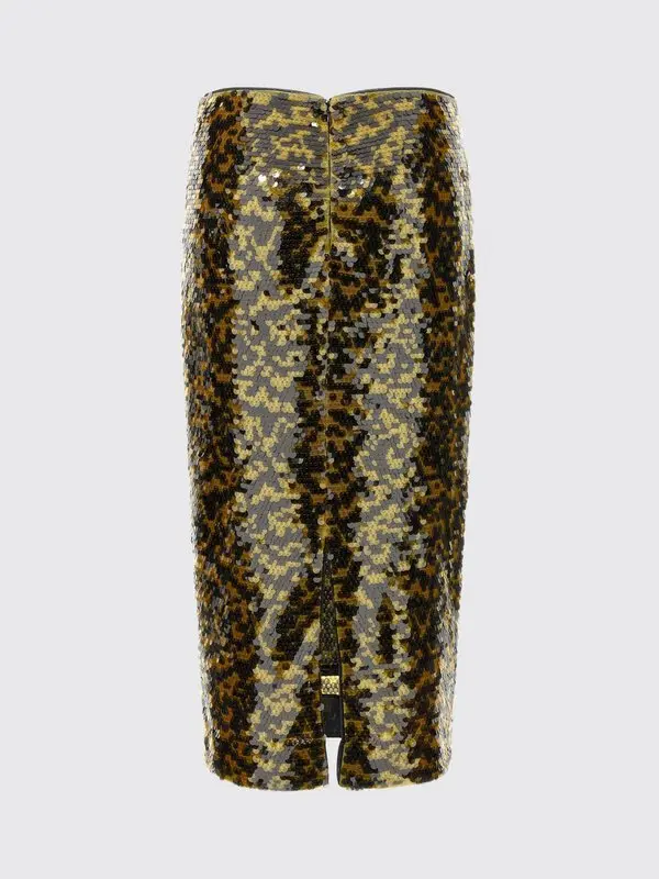 Staud Sequin Skirt - Yellow