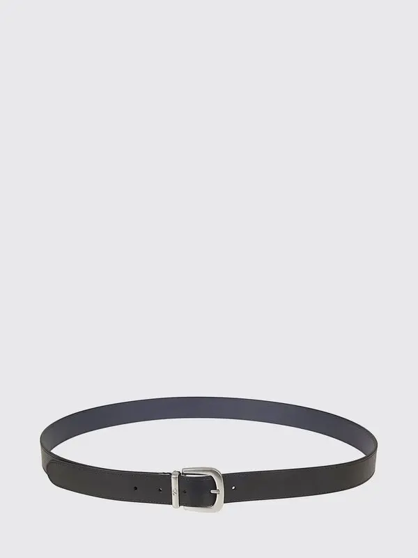 Valentino Garavani Leather Belt - Navy