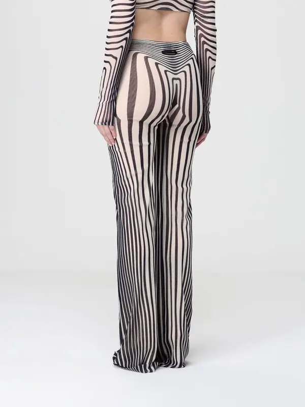 Jean Paul Gaultier Striped Full Length Pants