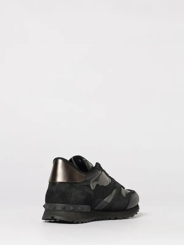 Valentino Garavani Camouflage Sneakers - Black