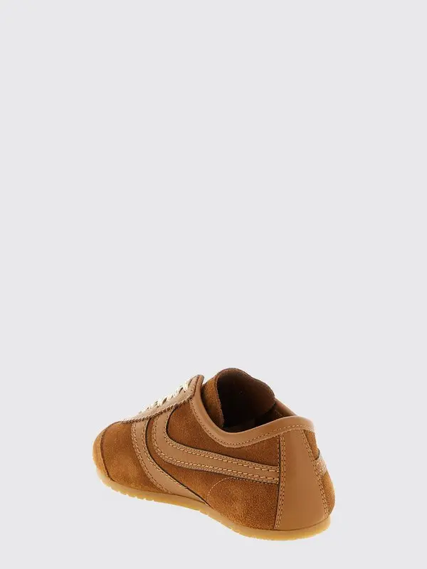 Dries Van Noten Suede Lace-up Sneakers - Brown