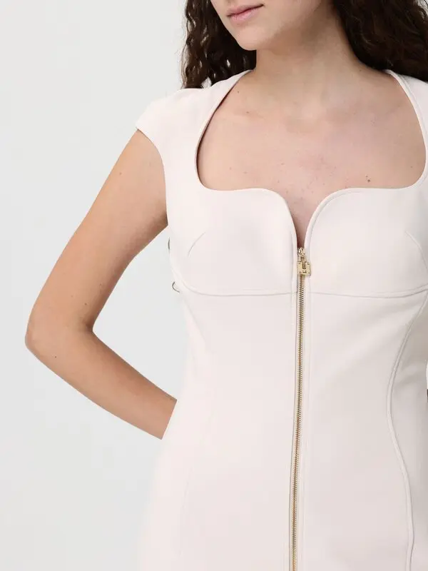 Elisabetta Franchi Midi Dress - Butter