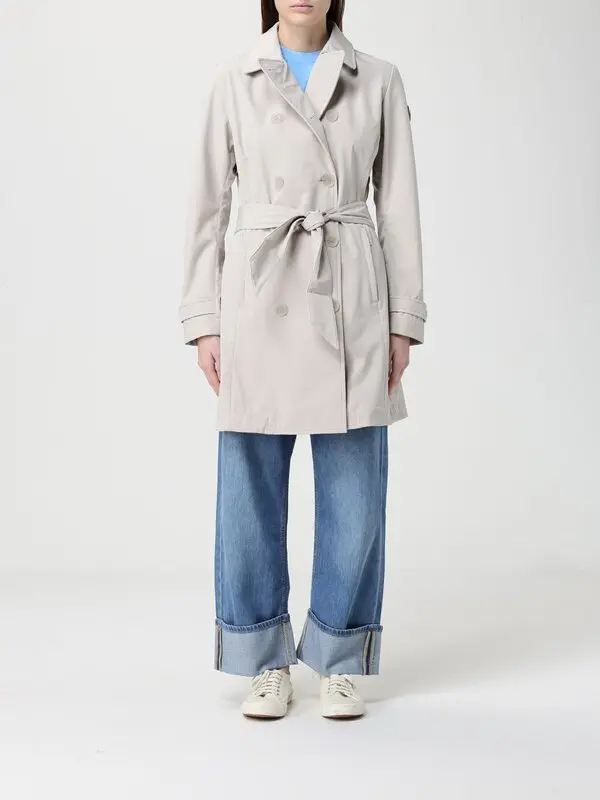 COLMAR Double Breasted Belted Jacket - Beige