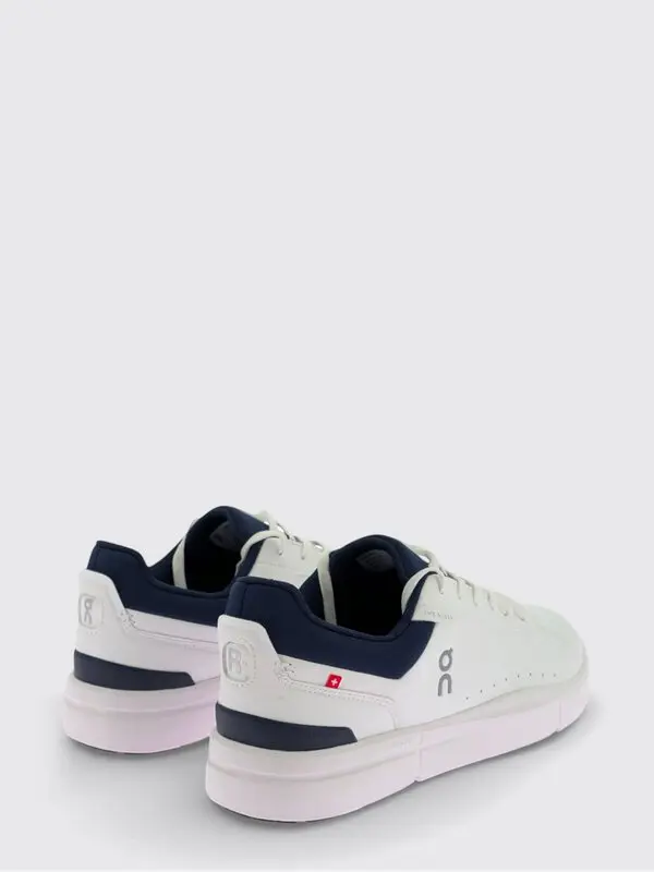 On Lace Up Sneakers - White