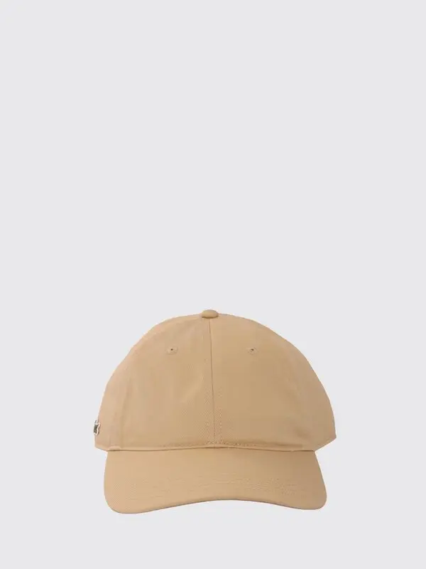 Lacoste Cotton Twill Baseball Cap - Beige