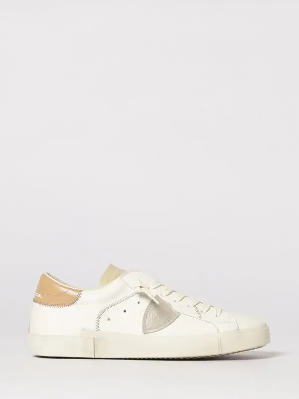 Philippe Model Prsx Suede Sneakers - Milk