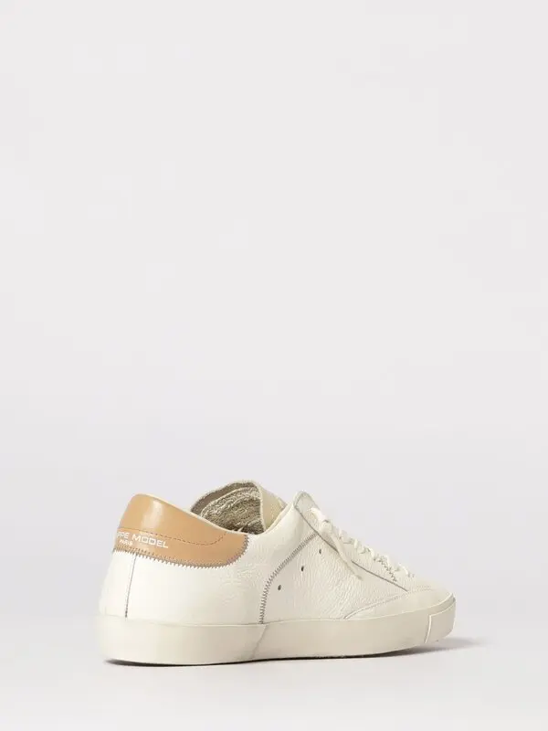 Philippe Model Prsx Suede Sneakers - Milk