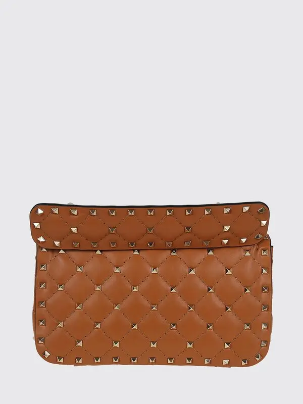 Valentino Garavani Quilted Mini Bag With Studs - Silver
