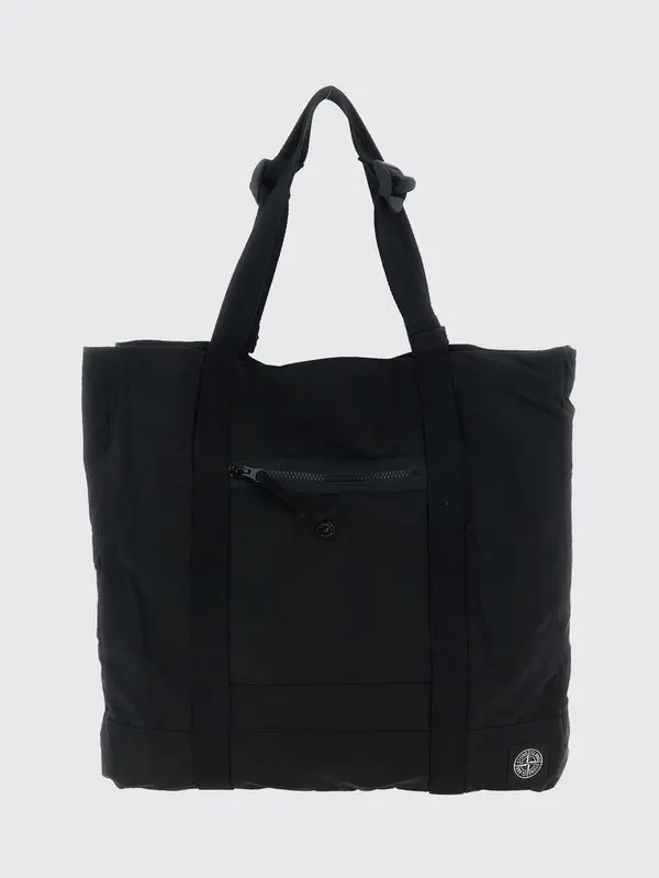 Stone Island Shoulder Bag - Black