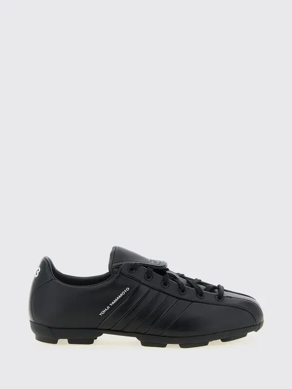 Y3 Field Leather Sneakers - Black