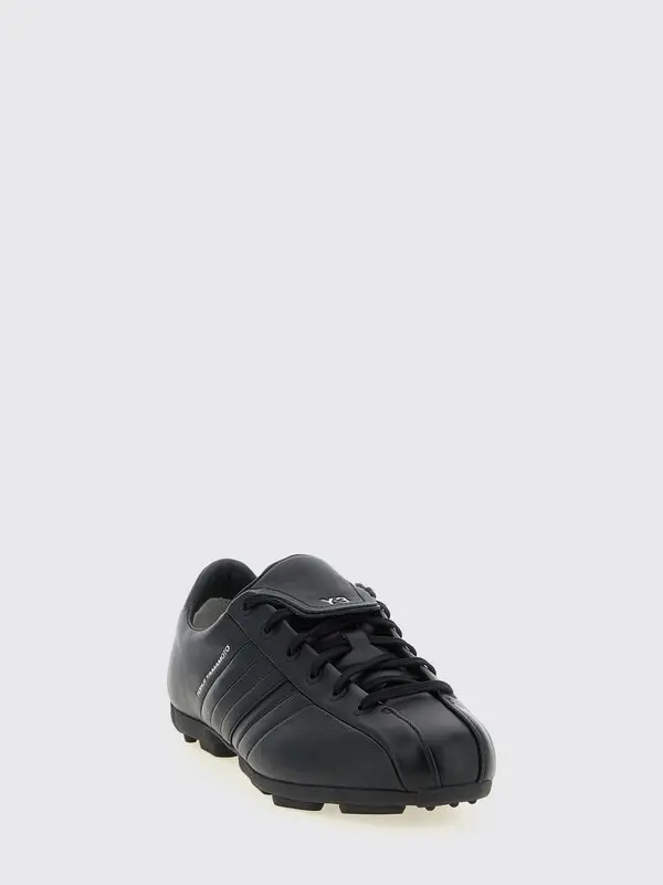 Y3 Field Leather Sneakers - Black