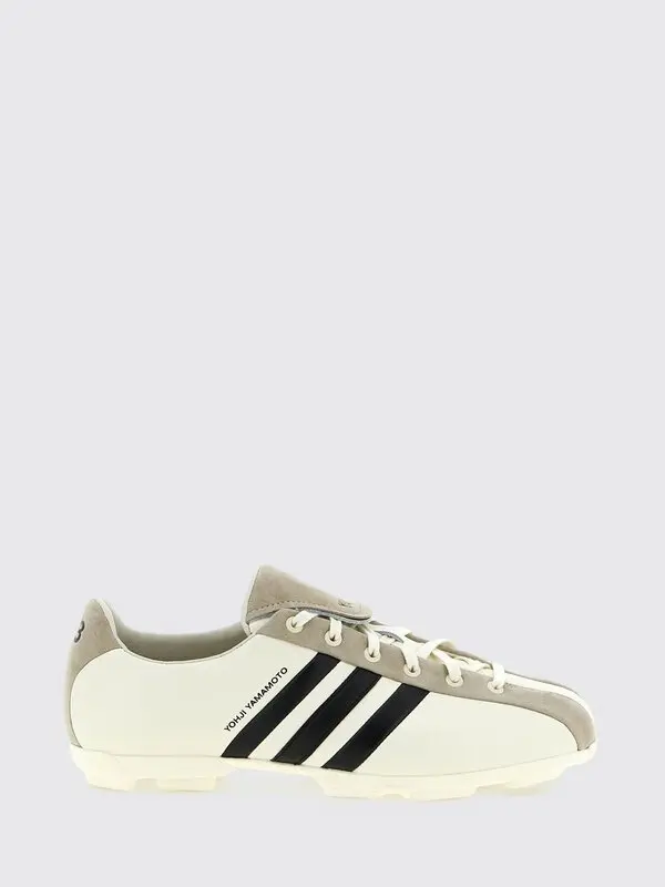 Y3 Leather Sneakers - White