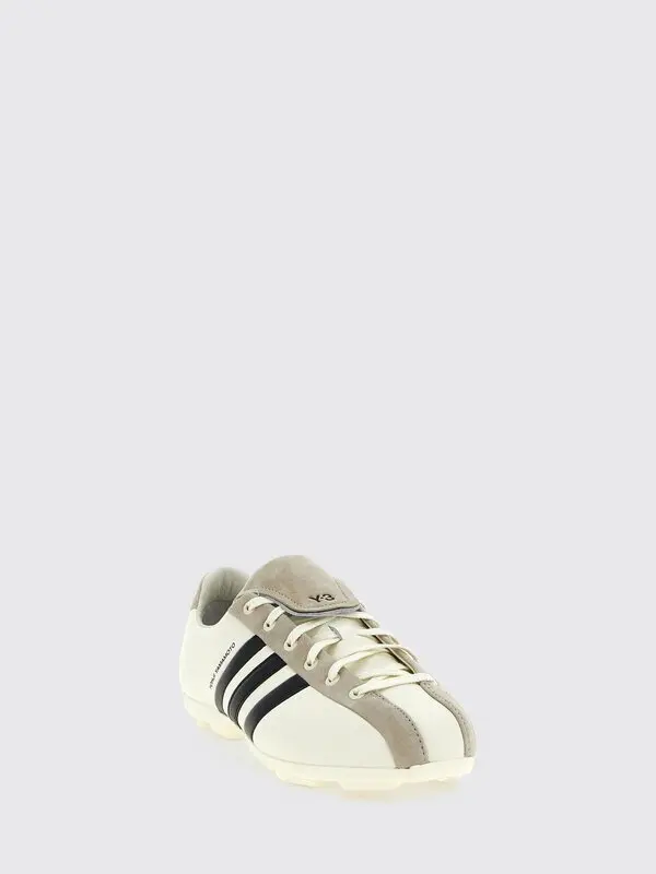 Y3 Leather Sneakers - White
