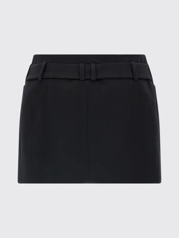 Balmain Belted Mini Skirt