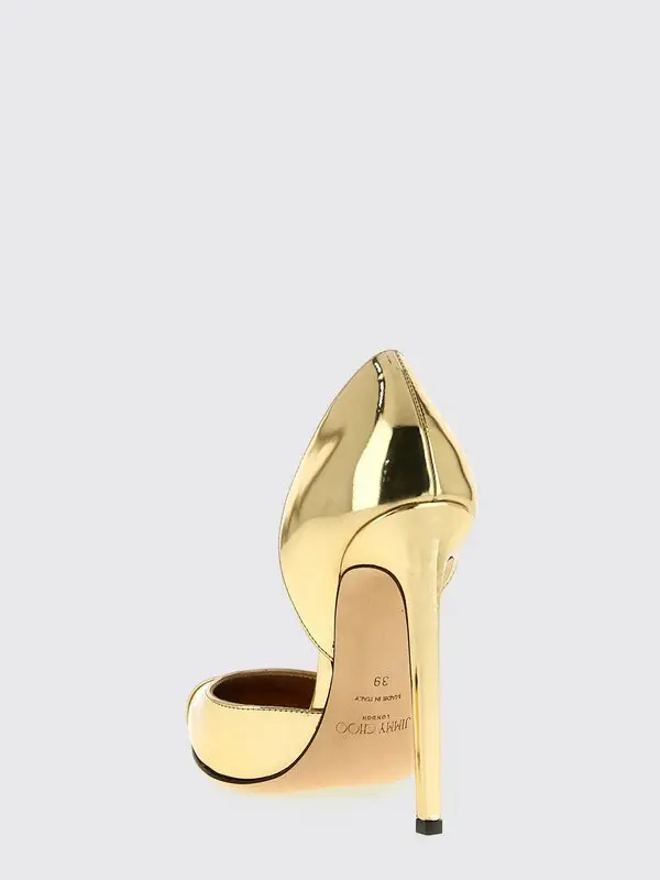 JIMMY CHOO Metallic Pointed Toe Stiletto Pumps
