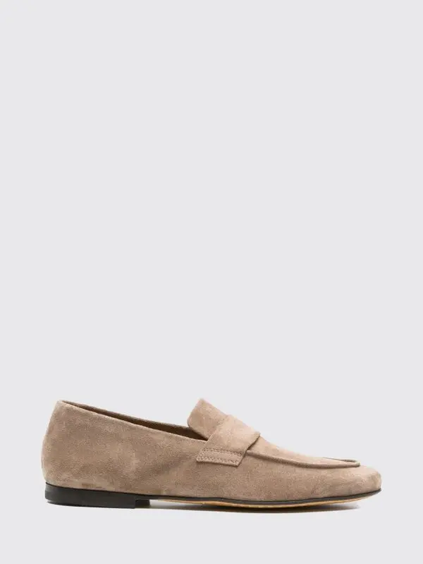 Officine Creative Suede Loafers - Black