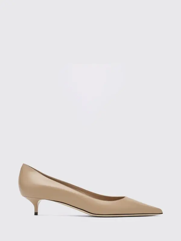 JIMMY CHOO Amelia Leather Pumps - Camel