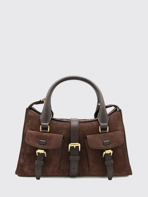 Mulberry Roxanne Suede Handbag - Brown