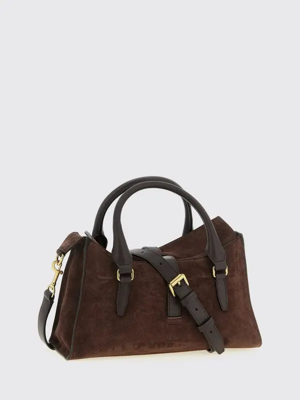Mulberry Roxanne Suede Handbag - Brown