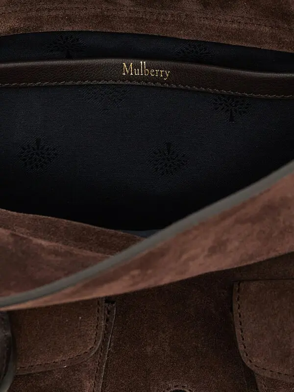Mulberry Roxanne Suede Handbag - Brown