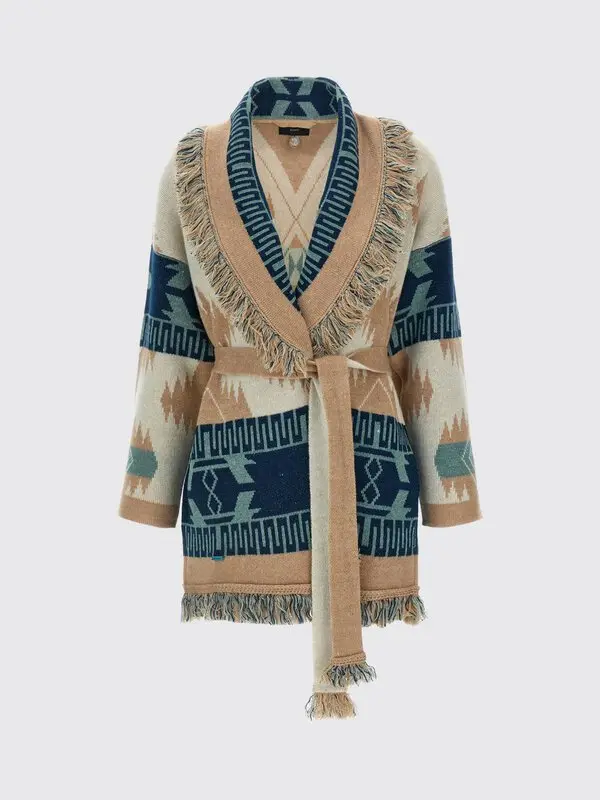 Alanui Navajo-inspired Belted Cardigan