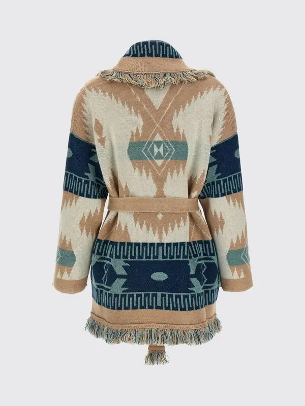 Alanui Navajo-inspired Belted Cardigan