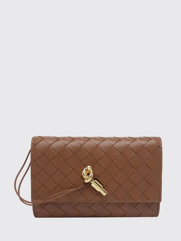 Bottega Veneta Andiamo Mini Handbag In Intrecciato Nappa Leather - Burnt